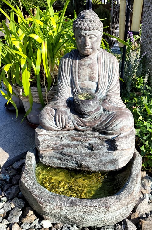 Buddha Brunnen Fur Garten